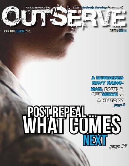 Outserve Launches Magazine For Gay Service Members That Will Be