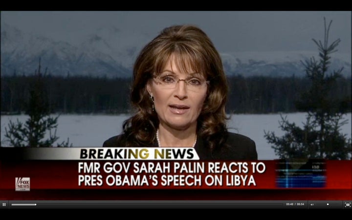Sarah Palin: Obama's Libya Speech Was 'Profoundly Disappointing' (VIDEO ...