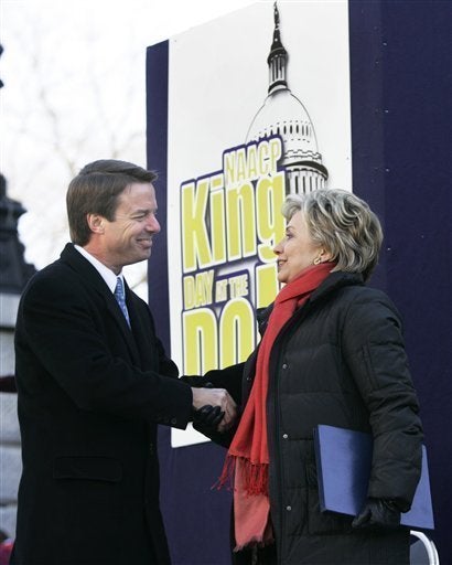 Hillary: "I Intend To Ask John Edwards To Be A Part Of Anything I Do ...