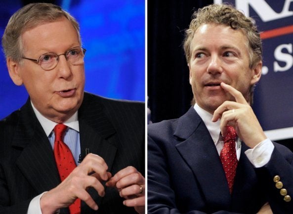 Mitch McConnell, Rand Paul Forge Tentative Relationship | HuffPost ...
