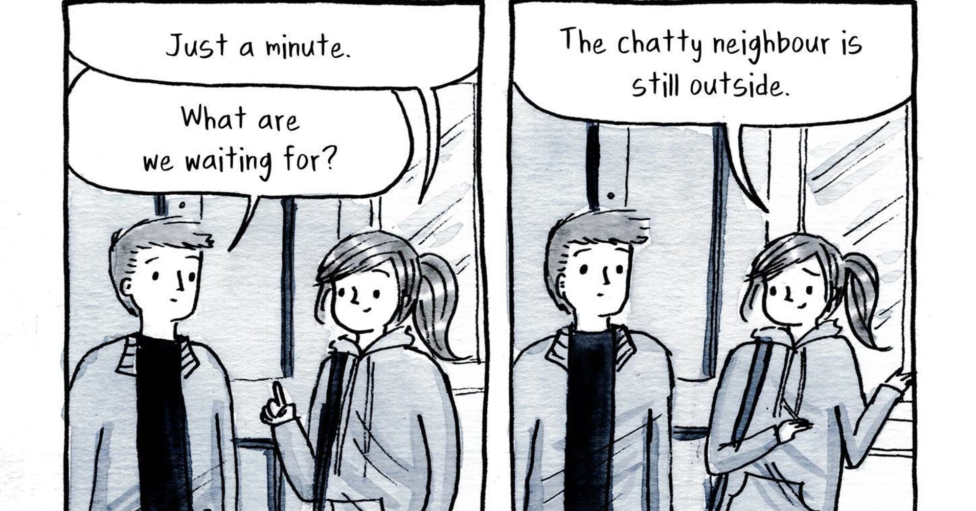 What Its Like To Love An Introvert As Told In Comics Huffpost Life