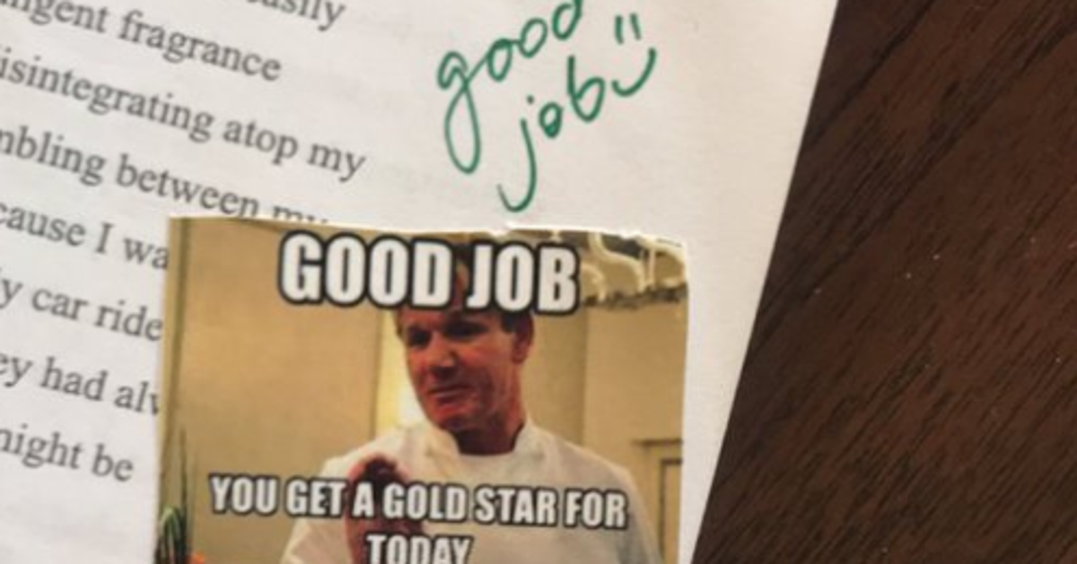 This Teacher Is Using Memes To Mark Her Student's Homework And We ...