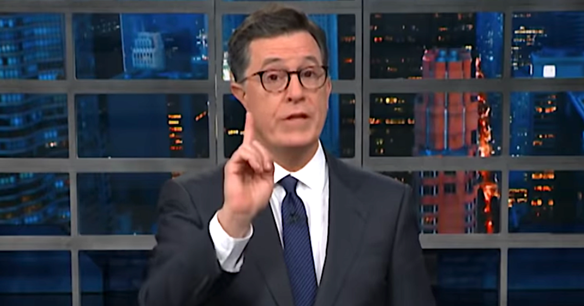 Stephen Colbert Nails Why White Supremacists Chug Milk | HuffPost ...