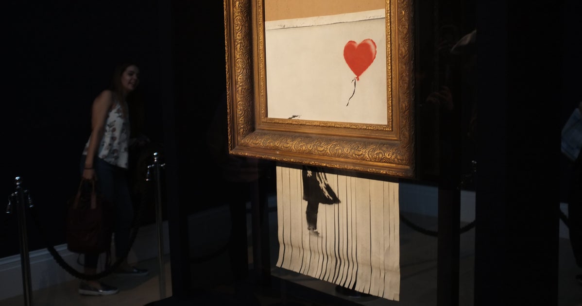 Banksy's Self-Destructing Artwork Is The 1 Halloween Costume To Shred ...
