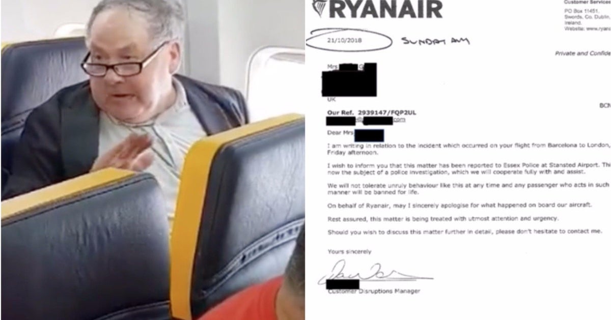 Ryanair Breaks Silence Over Racist Abuse Filmed On Flight | HuffPost UK ...