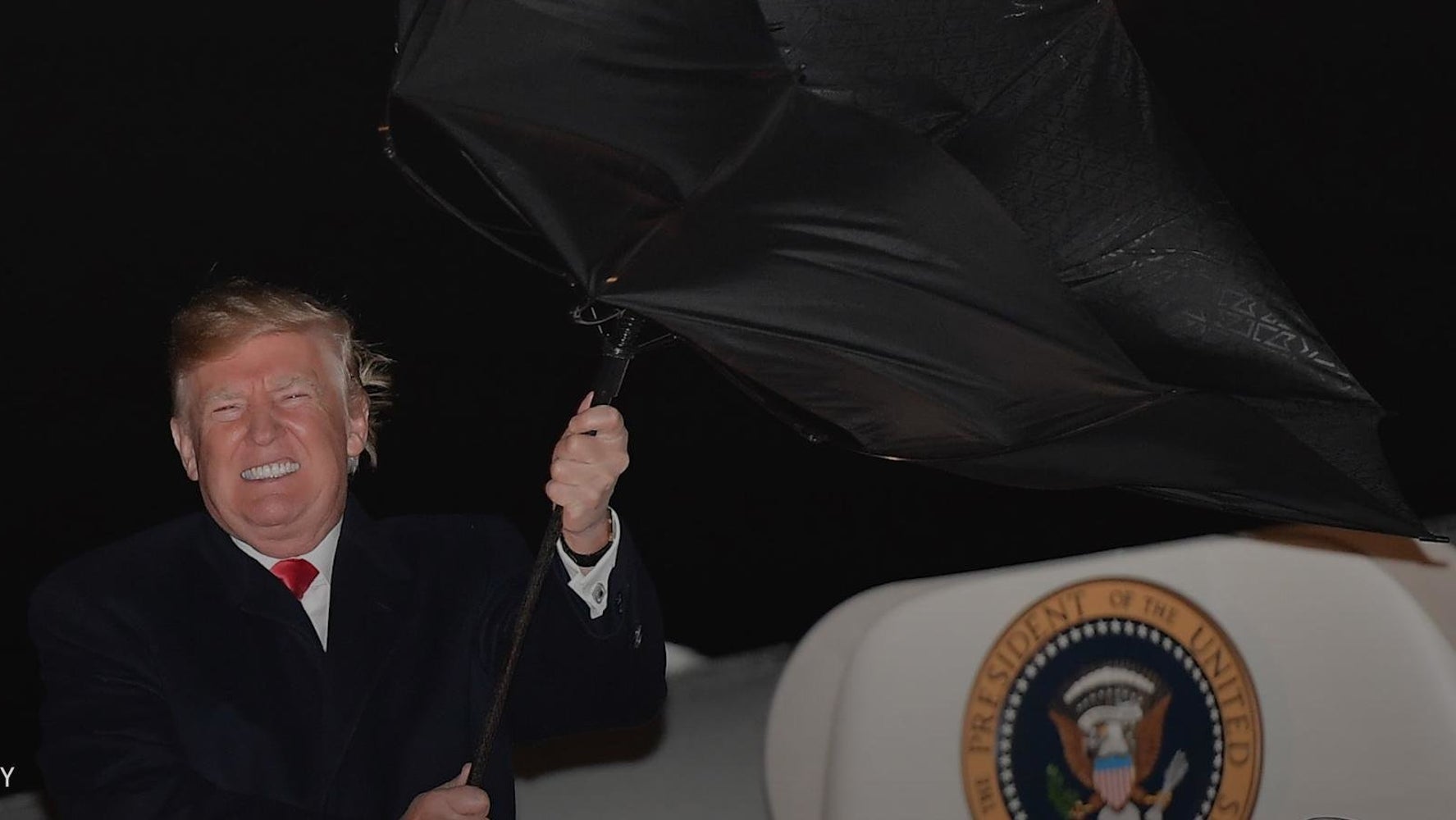 President Trump Versus Umbrellas | HuffPost