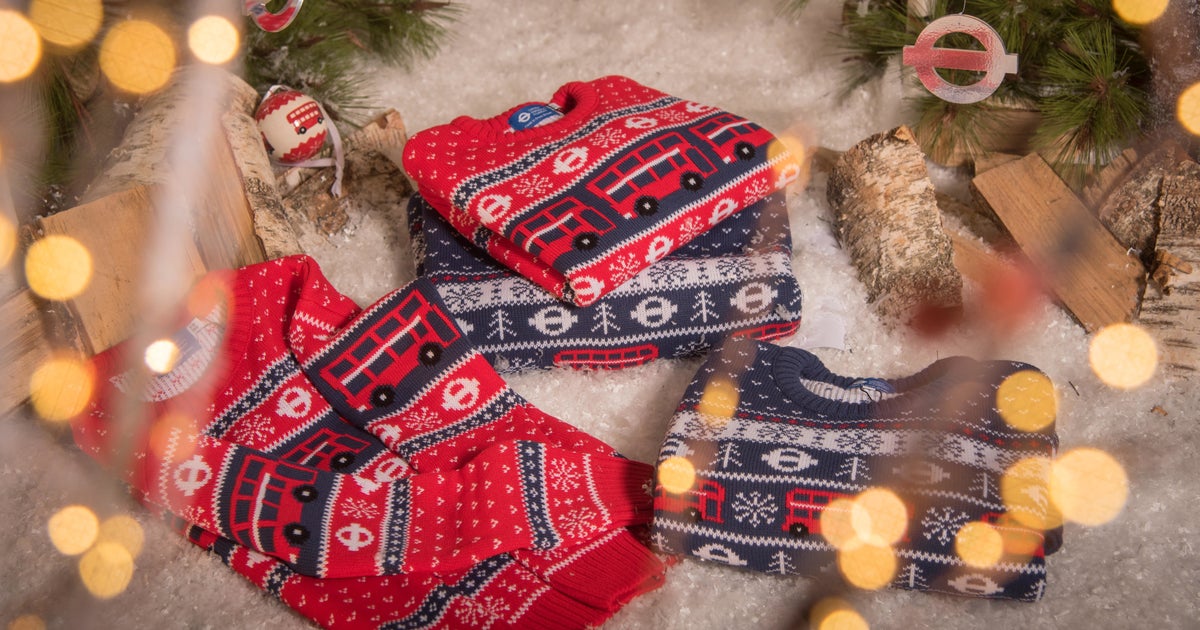 TFL Christmas Jumpers Are The Perfect Festive Attire For Transport ...