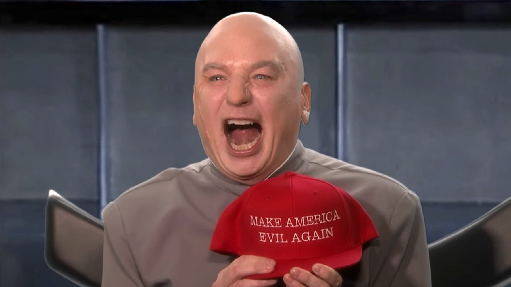 Dr. Evil Taunts 'Doughboy' Don Jr. In His Midterm Election Message ...
