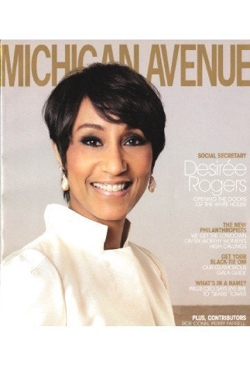 Desiree Rogers Graces Cover Of Michigan Avenue Magazine | HuffPost Chicago