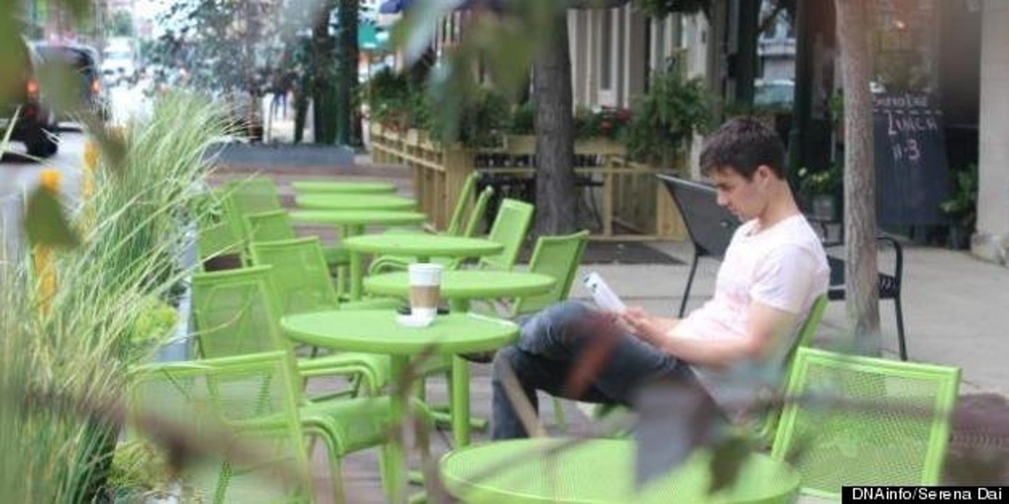 Chicago People Spots: Parklets Expanding In The City, Taking Over ...