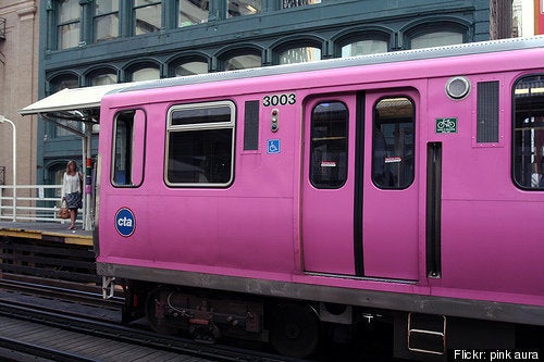 CTA Pink Line: Why Is The Color Pink So Problematic? | HuffPost Chicago