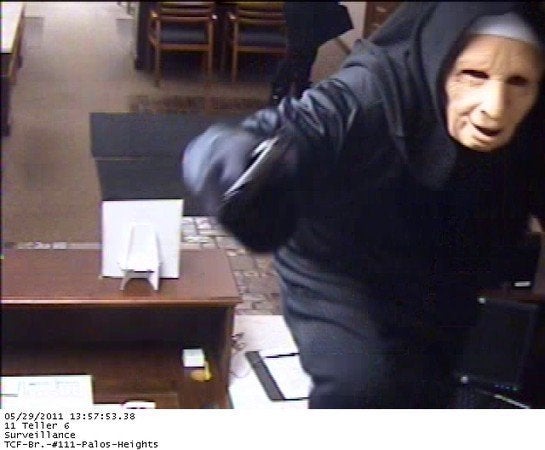 Wearing Nun Masks, Armed Robbers Hold Up Palos Heights Bank | HuffPost ...