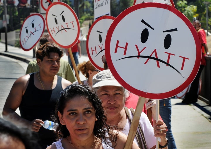 Union Files Labor Complaint Against Hyatt For Turning Heat Lamps On ...