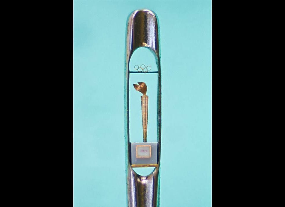 Willard Wigan's Microscopic Art Comes to Parish Gallery (PHOTOS ...