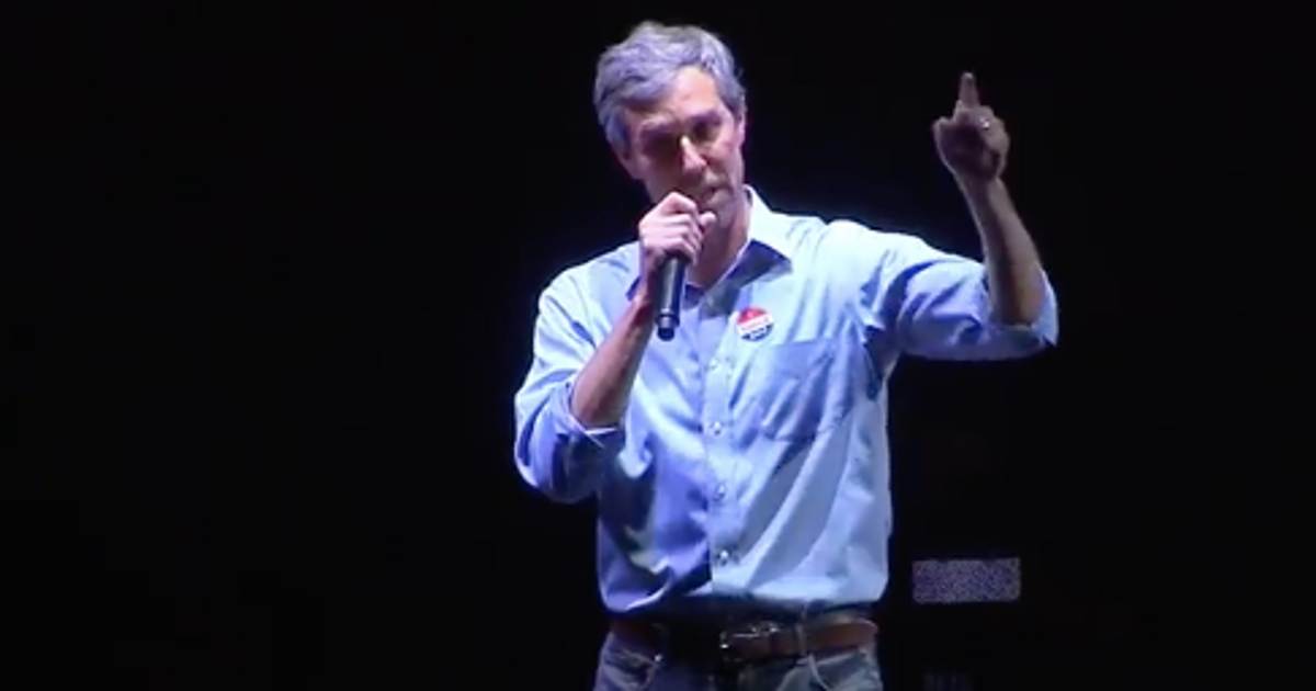 Beto O'Rourke Delivers Emotional Concession Speech After Midterms Loss ...