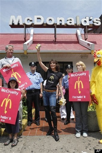 PETA 'McCruelty' Statue To Debut At Downtown Denver McDonald's ...
