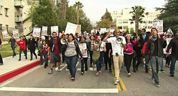 Cal State Protests: Cal State Students Protest Budget Cuts | HuffPost ...