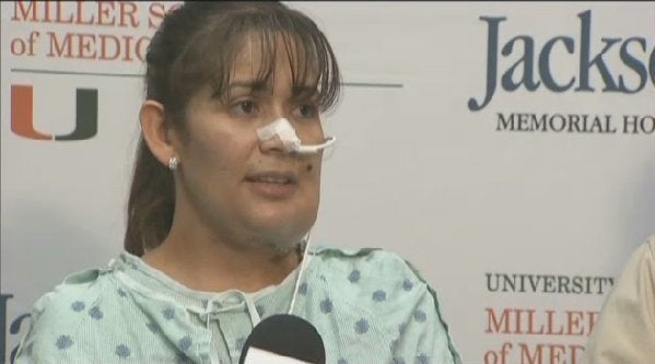 Woman Shot In Face Speaks Out After Final Surgery | HuffPost Miami