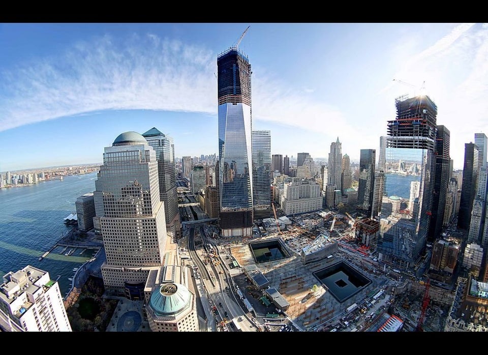 WTC Construction: Photos Of 100th Floor, Spring, Path Hall | HuffPost ...