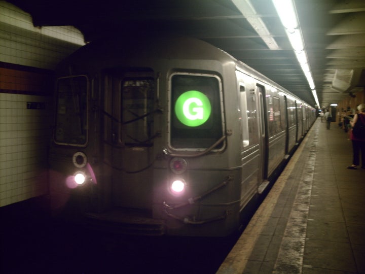 G Train Begins Limited Service For First Time Since Sandy | HuffPost ...
