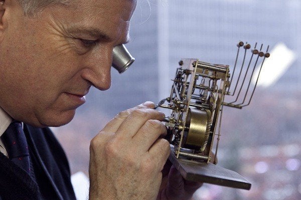Inside Master Horologist John Metcalfe's Clock Repair Workshop ...