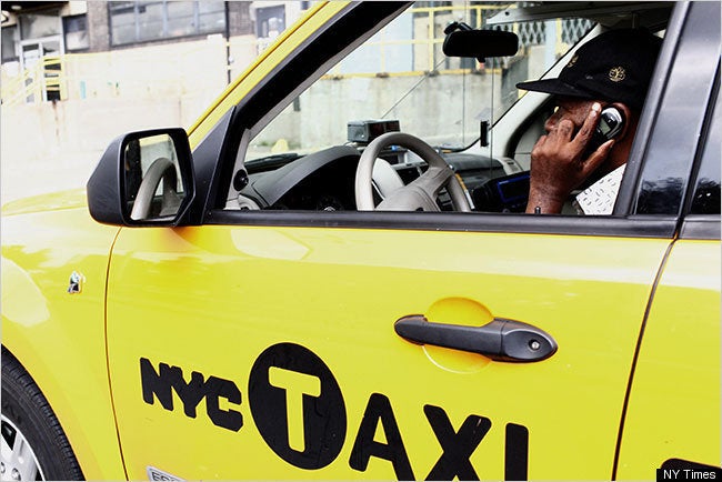 Cab Drivers Still Use Phones Despite Ban And Risks | HuffPost New York
