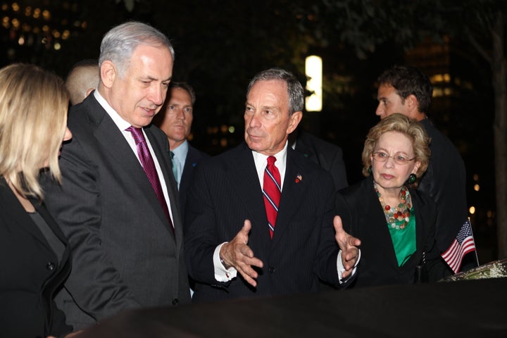 Benjamin Netanyahu And Bloomberg Visit 9/11 Memorial | HuffPost New York