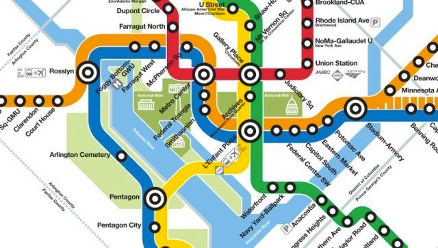 D.C. Metro Weekend Track Work Will Close Parts Of Yellow, Green And Red ...