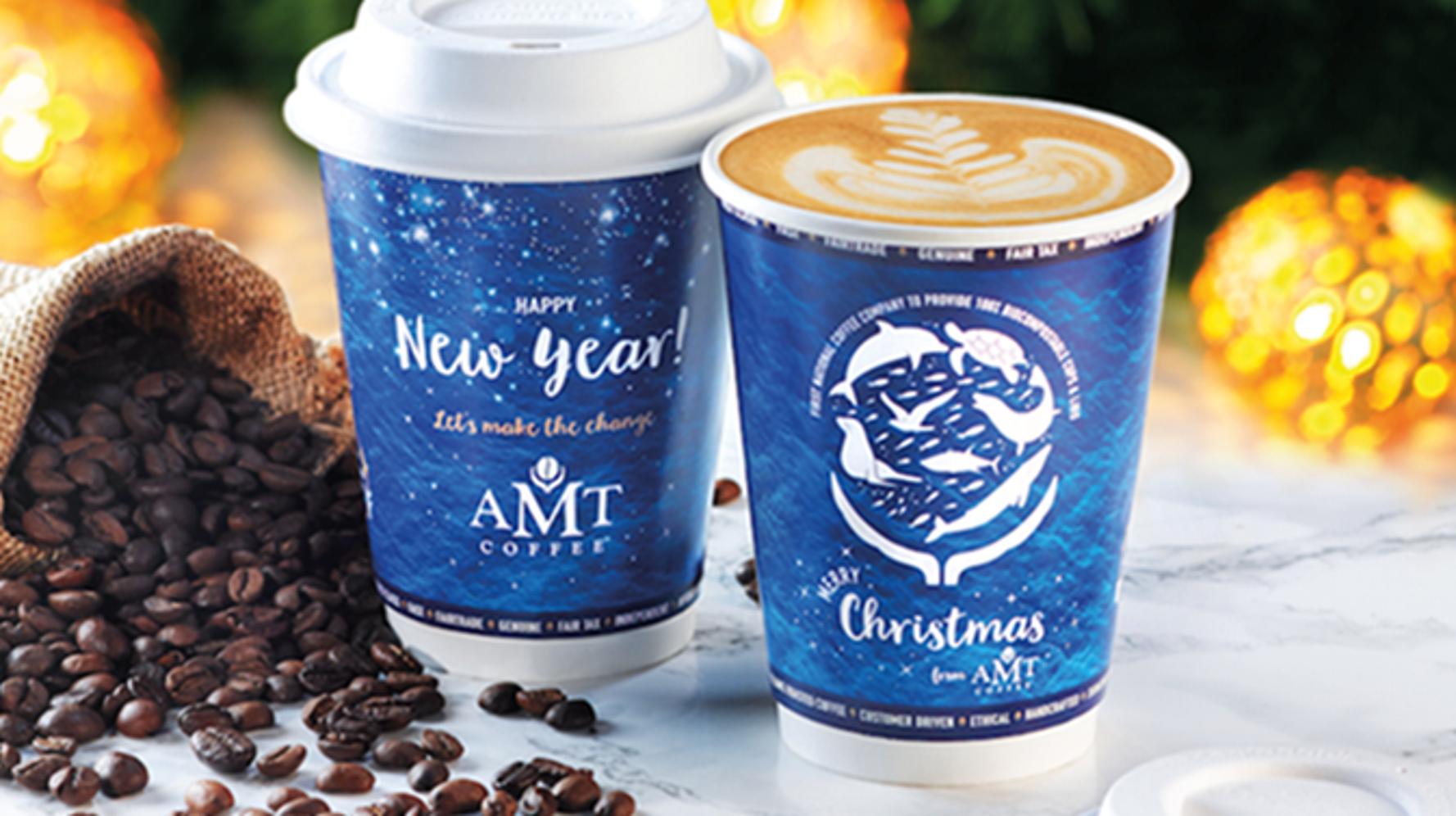 AMT Coffee Will Now Serve Your Drinks In Plastic-Free Compostable Cups ...