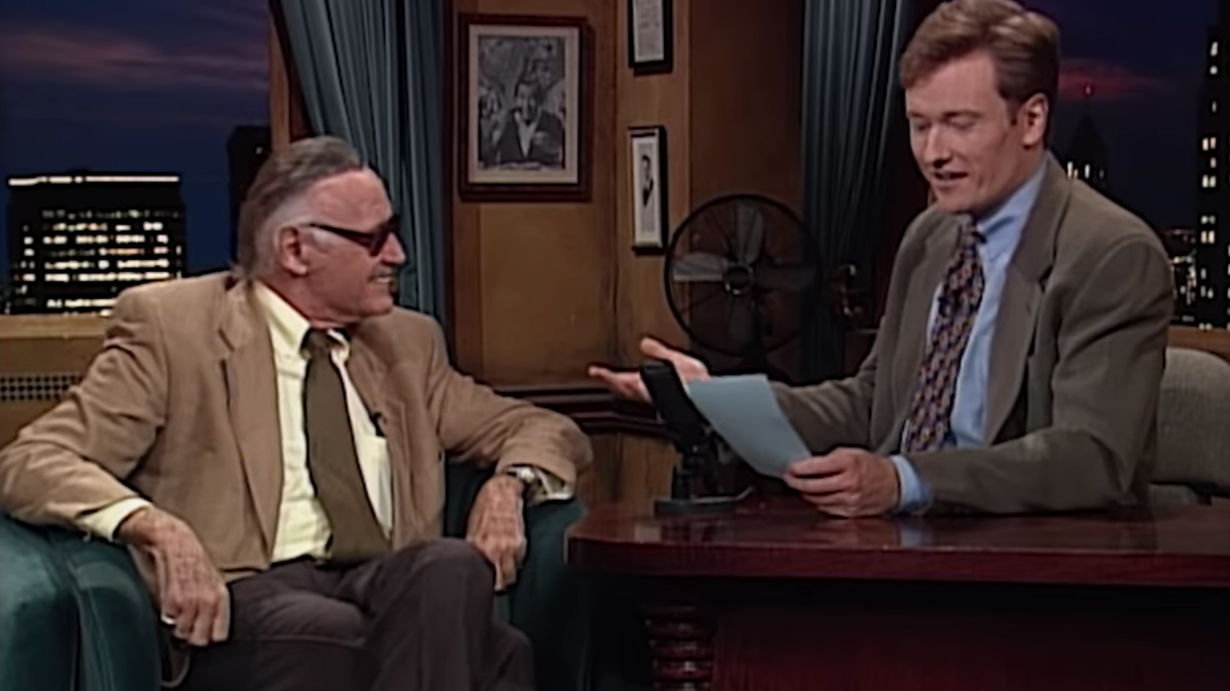 Marvel's Stan Lee Once Talked To Conan O'Brien About Pre-Writing Celeb ...