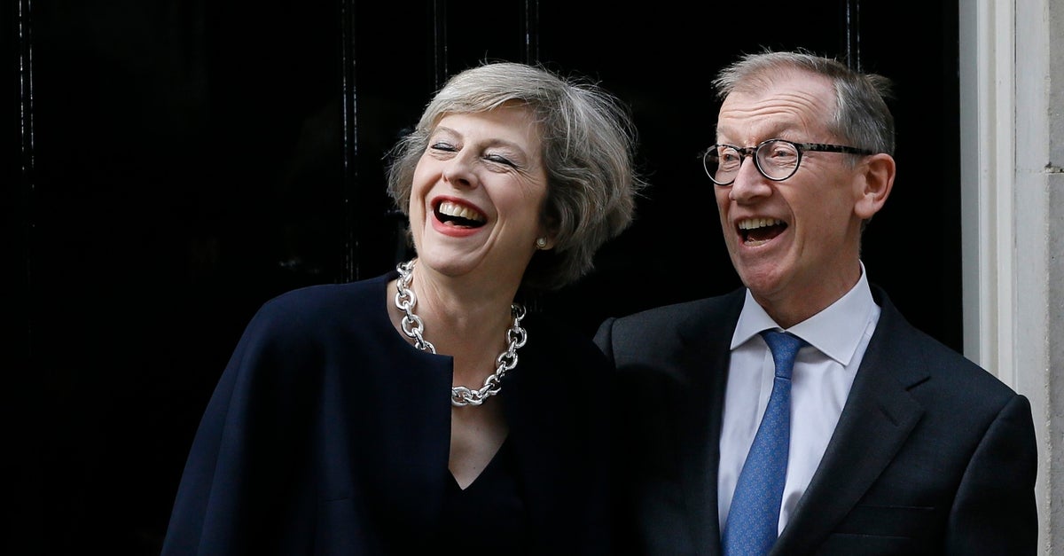 Theresa May Describes Husband Philip As Her 'Rock' Amid Brexit Turmoil ...
