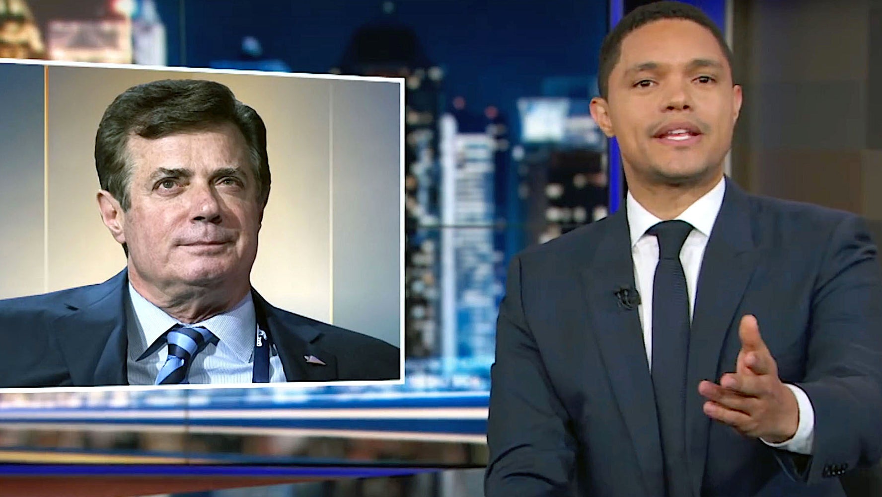 Trevor Noah Blasts Paul Manafort For 'Resting Snitch Face' | HuffPost ...