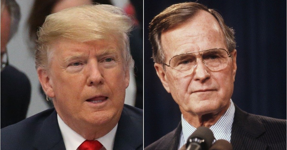 Donald Trump Once Mocked The Same George H.W. Bush Quote He Used To ...