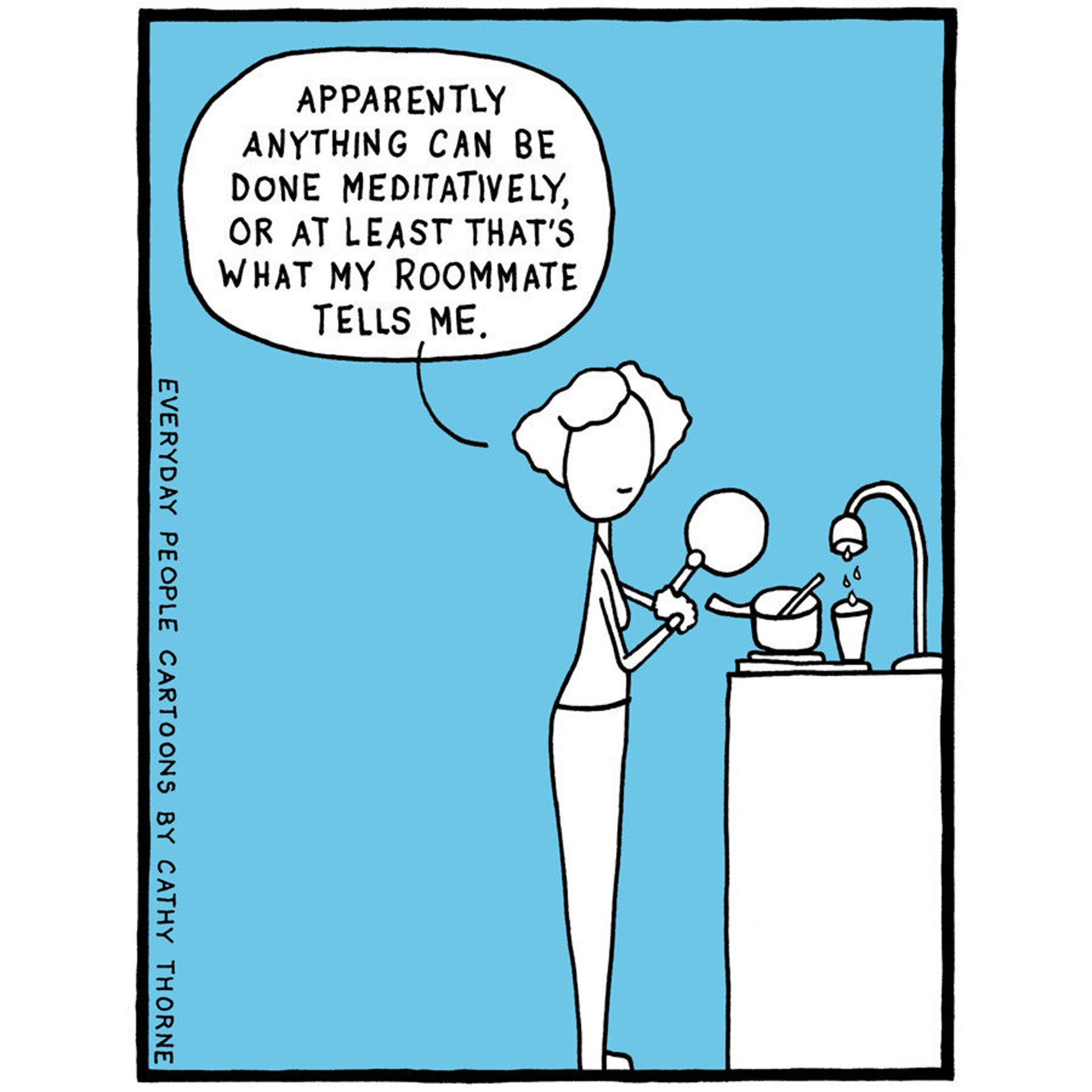 21 Too-Real Cartoons About The Struggle To Practice Mindfulness ...