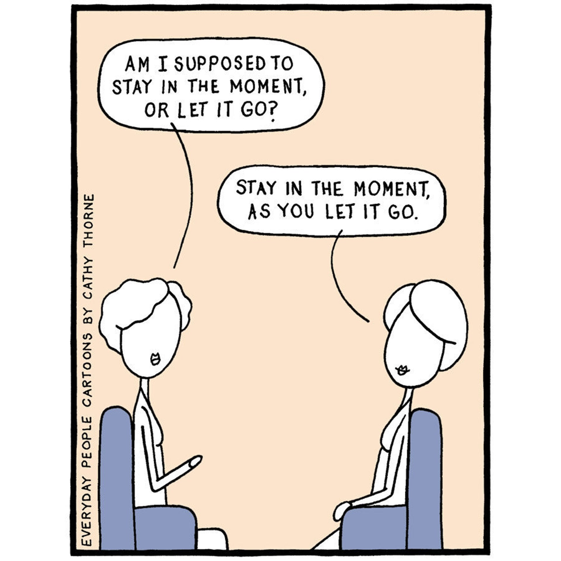 21 Too-Real Cartoons About The Struggle To Practice Mindfulness ...