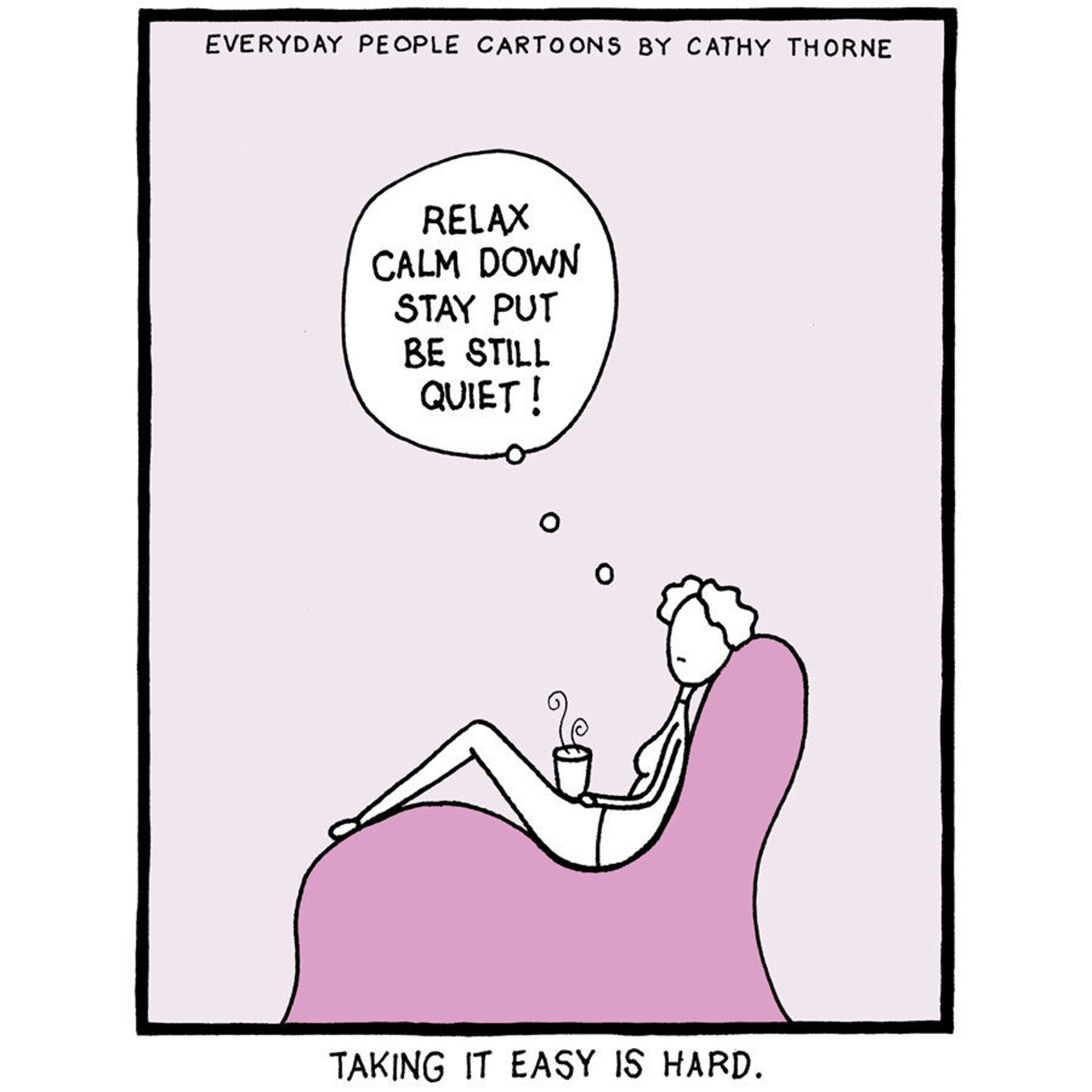 21 Too-Real Cartoons About The Struggle To Practice Mindfulness ...