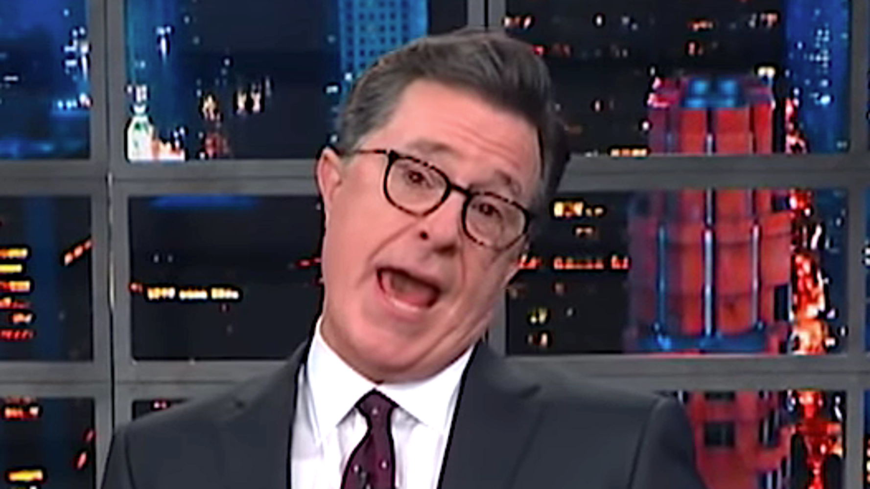 Stephen Colbert Ribs Donald Trump Over Pantone's Color Of The Year ...
