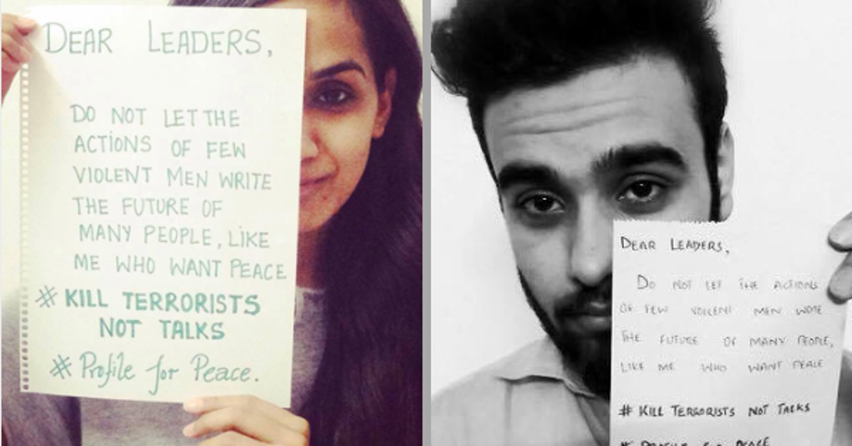 Indians And Pakistanis Are Putting Up Messages Of Peace As Their ...
