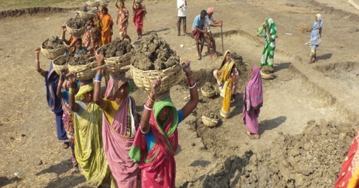 How MGNREGS Can Help The Rural Poor 'Step Out' Of Poverty And Climate ...