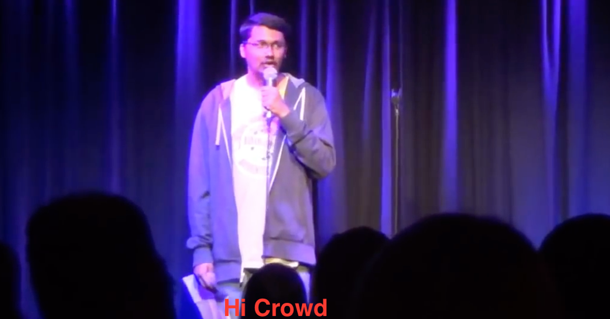 This Very Awkward Comedian Trying To Do Stand-Up Is Unbelievably ...