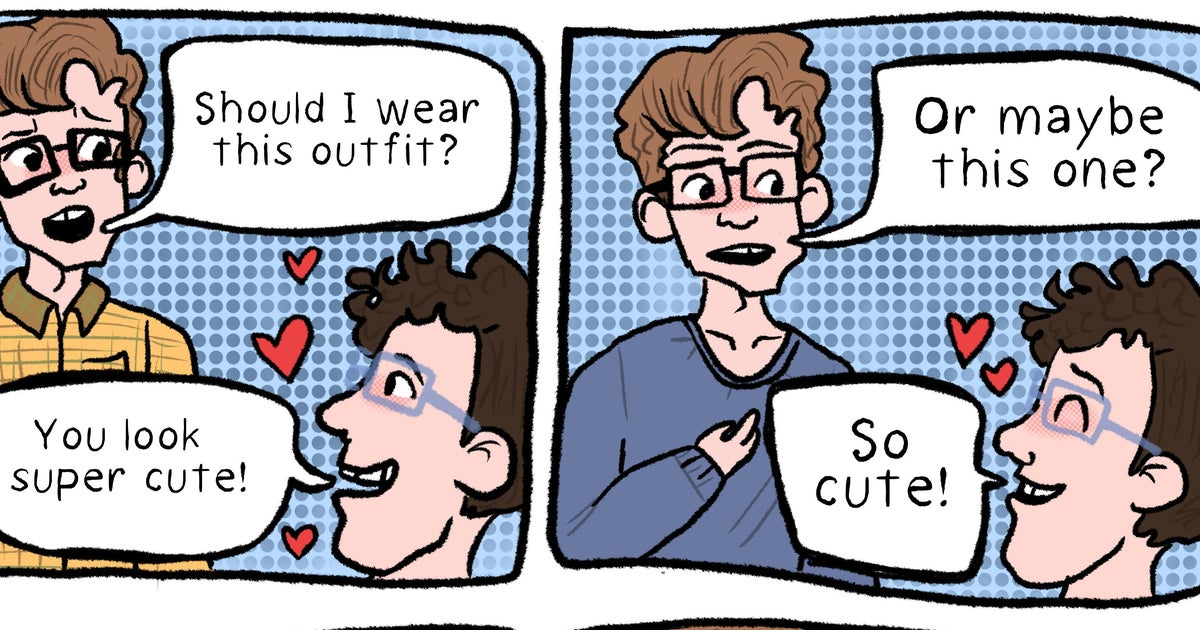 A Comic For People Who Look To Their S.O. For Outfit Advice And Get ...