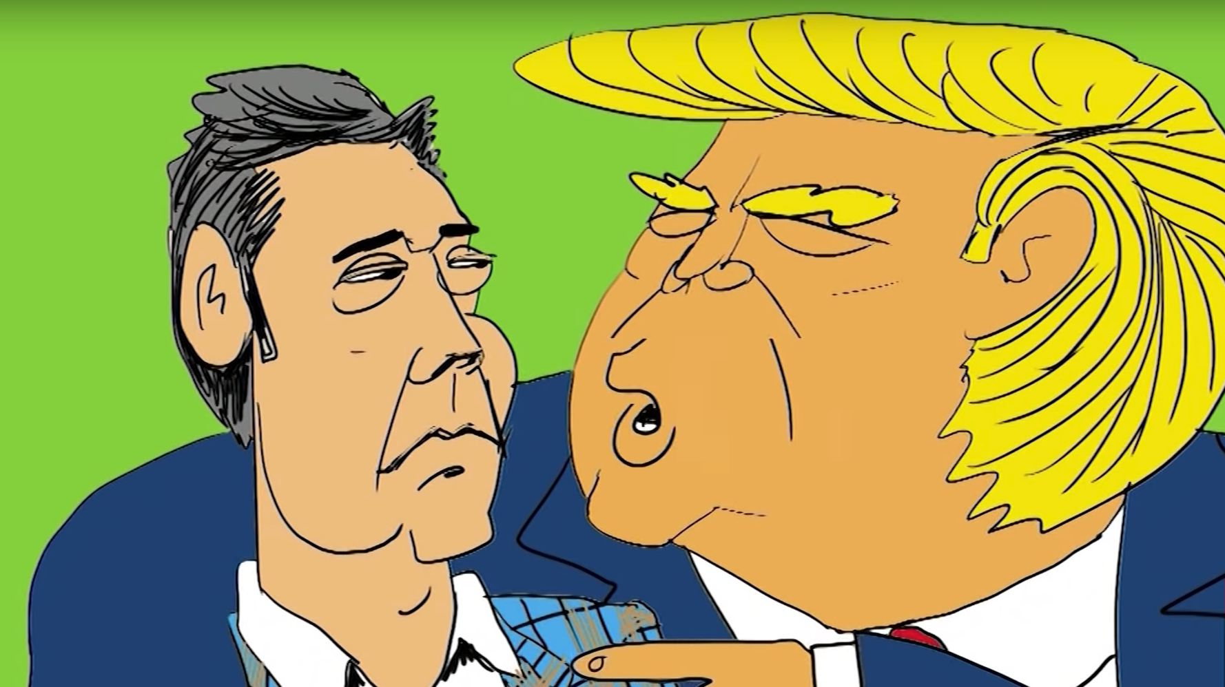 CNN's Jake Tapper Draws Donald Trump Into Mocking Mafia Movie Cartoon ...