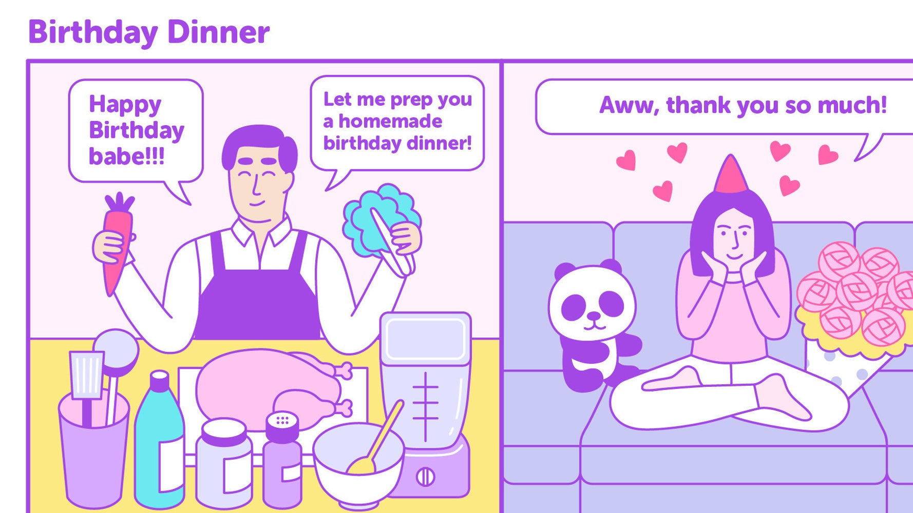 Comic Captures The Highs And Lows Of Dating Someone Who Loves To Cook ...