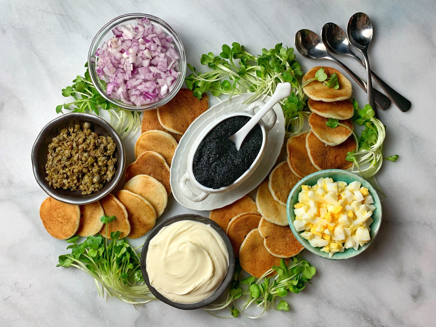 How To Make A Caviar And Blini Bar, The Most Baller Way To Celebrate ...
