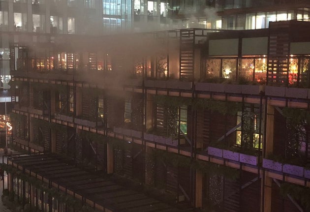 Ivy Manchester Fire: Emergency Services Tackle Restaurant Blaze ...