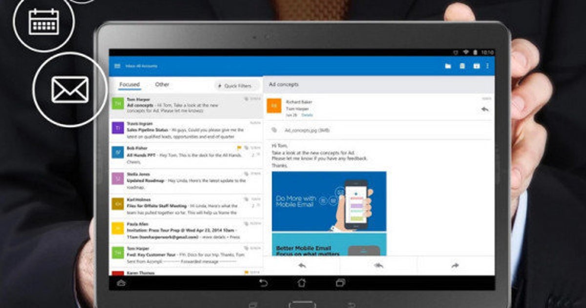 Microsoft Launches New Outlook App For iOS, Android | HuffPost News