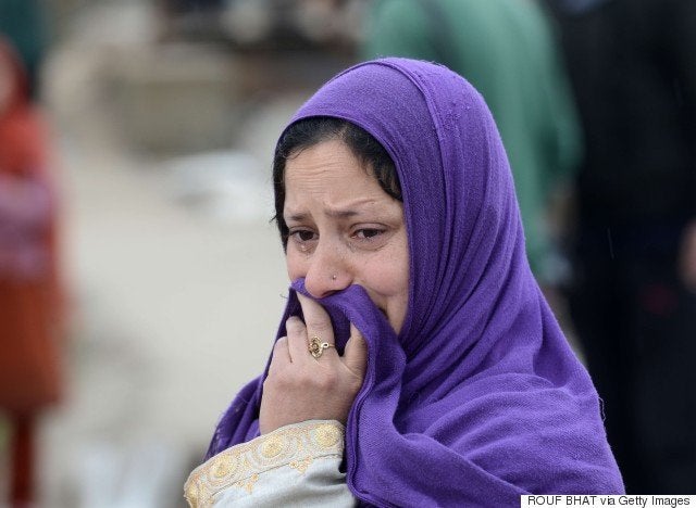 Kashmir Floods 16 Feared Dead As Landslide Buries Two Houses In The