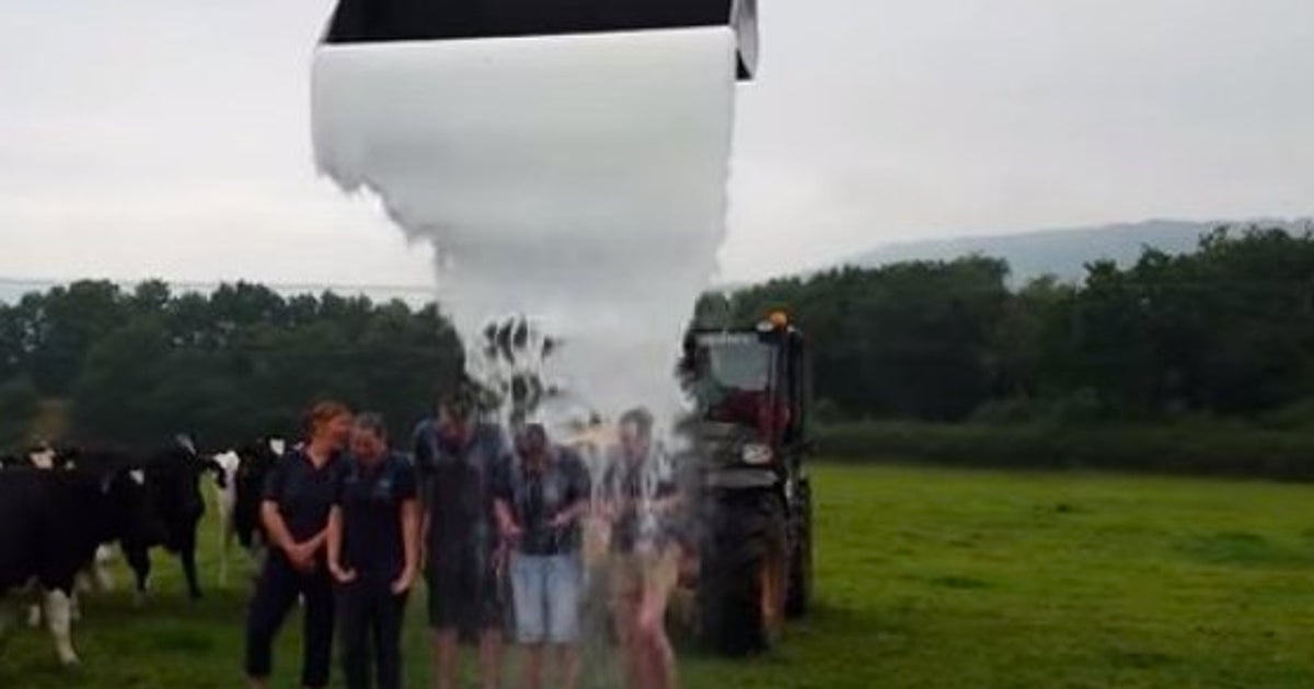 WATCH: Dairy Farmers Take The Ice Bucket Challenge With Milk | HuffPost ...