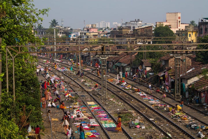 The Wrong Side Of The Tracks: Life At Kolkata's Dhakuria Railway Colony ...