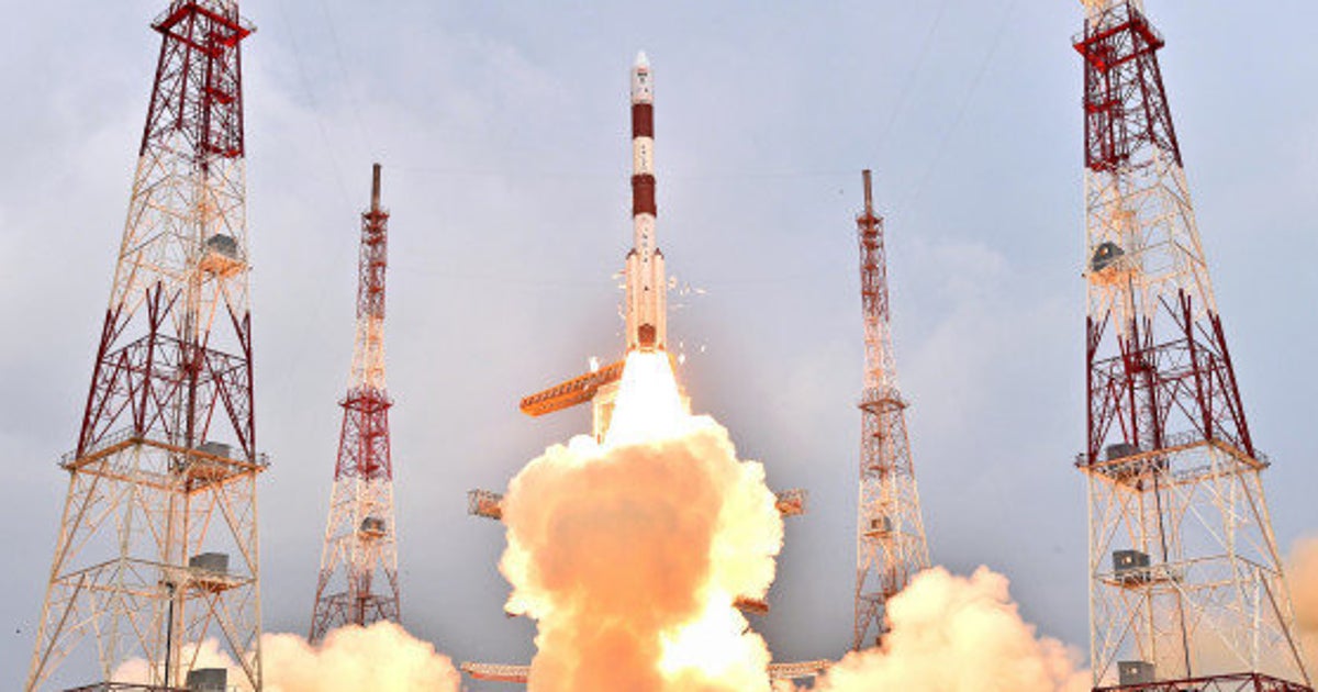 ISRO Sets Record, Launches PSLV-C34 With 20 Satellites | HuffPost News